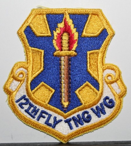 USAF 12th Flying Training Wing Full Colored Crest Insignia Badge Emblem Patch V3 | eBay