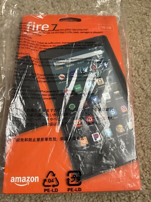 Amazon Fire 7 (9th Generation) 16GB, Wi-Fi, 7in - Black (Without ...