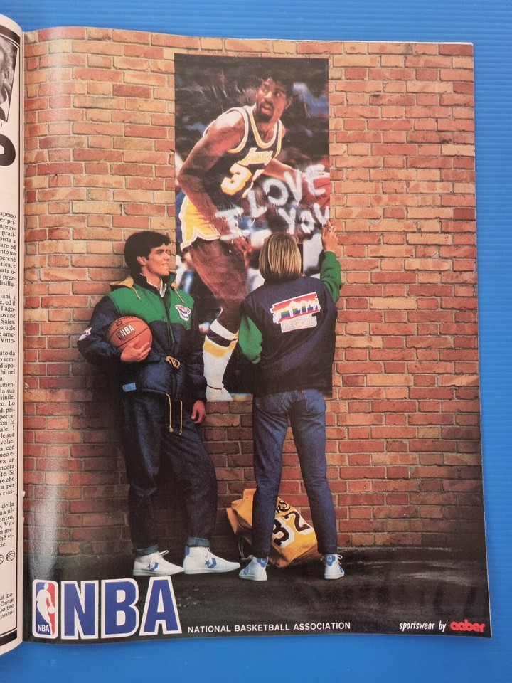 Rare Super Basket 40-1986 Maradona +Poster Julius Erving - Gerald ...