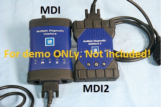 GM MDI MDI2 Multiple Diagnostic Interface OBDII OBD2 DLC Cable 3000211 ...