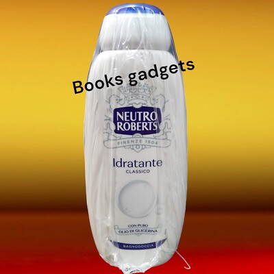 6 Flaconi Neutro Roberts Idratante Classico Bagnodoccia Bagnoschiuma ...