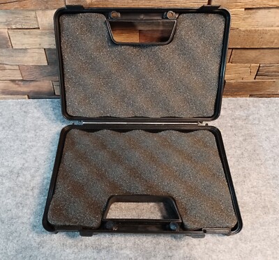 COBRA Pistol Handgun Travel Hard Case w Foam Interior Black | eBay