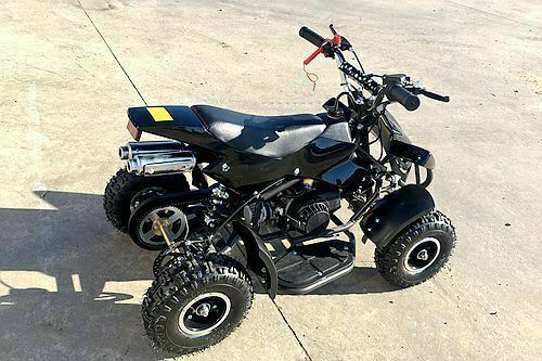 49CC MINI QUAD BIKE ATV BUGGY KIDS 4 WHEELER POCKET PIT DIRT BIKE ...