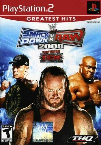 WWE Smackdown VS Raw 2008 (PS2, 2007) for sale online | eBay