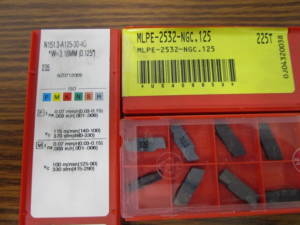 SANDVIK New Carbide Inserts Lot of Part-off/Groove Inserts | eBay