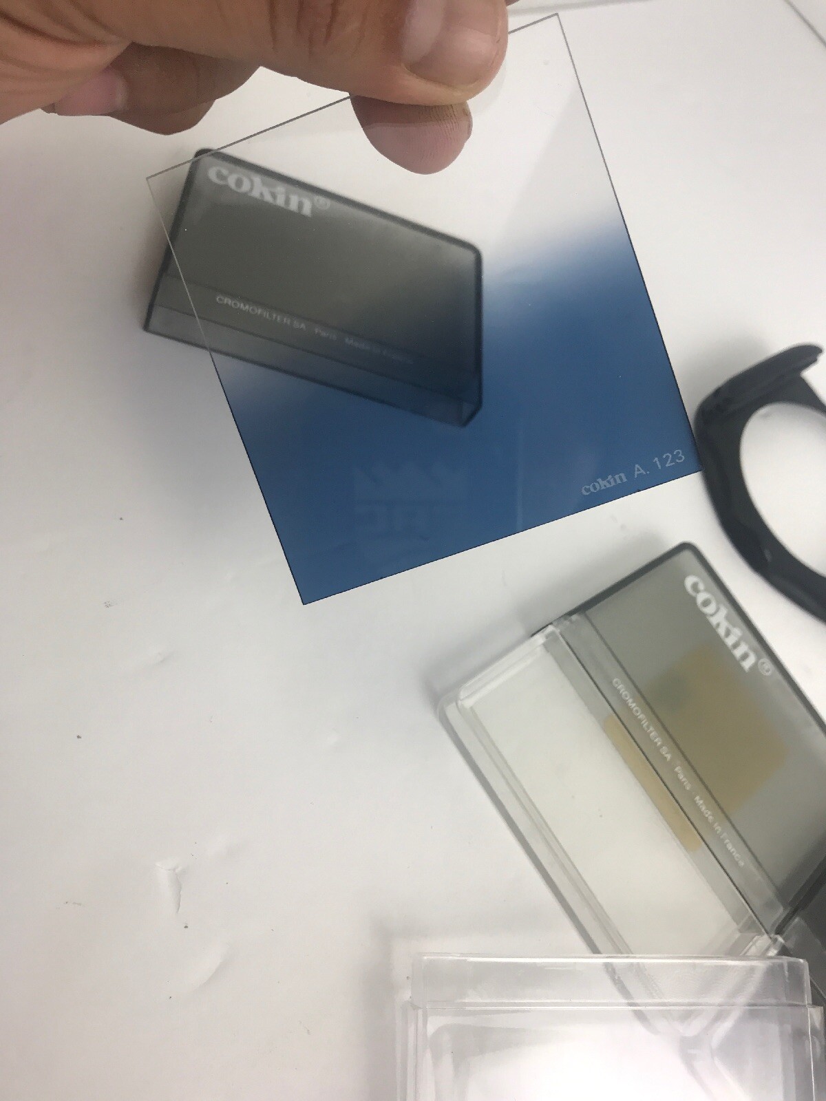 Lot of 4 Cokin Cromofilter Camera Filters and 2 Cokin Filter Holders | eBay