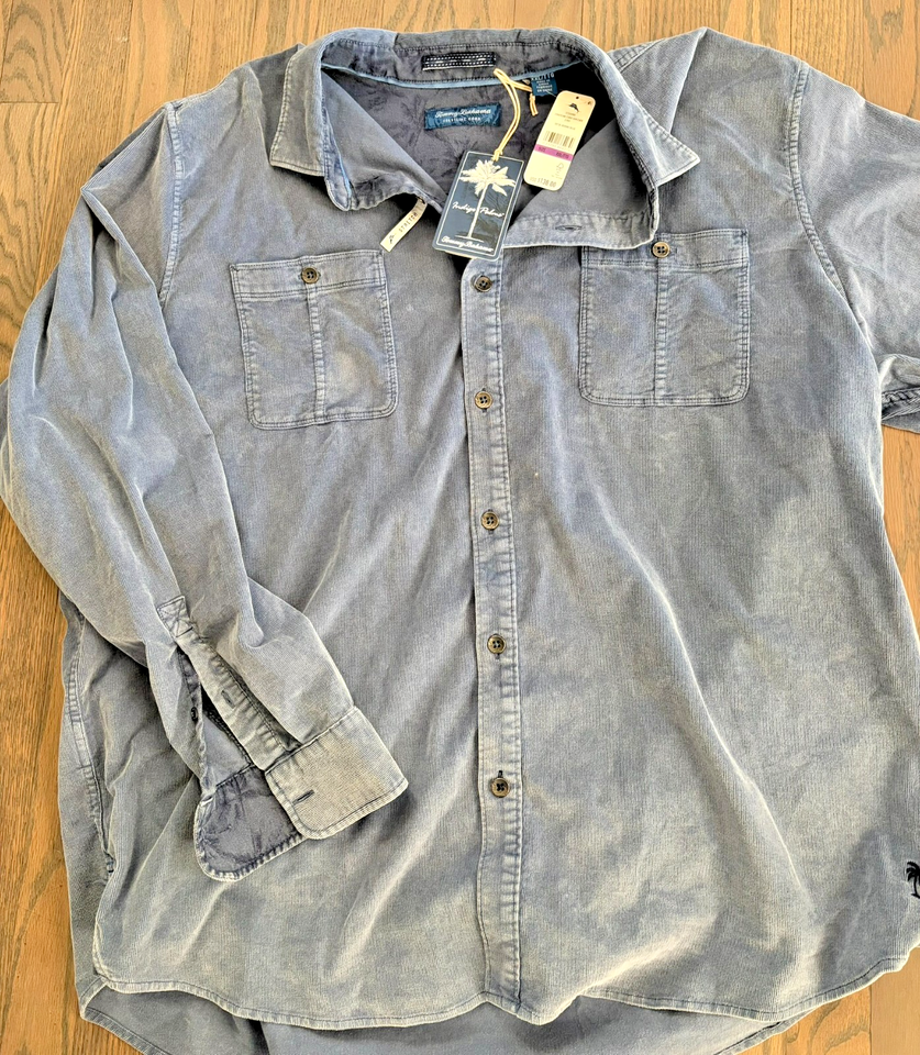 Tommy Bahama coastline cord sun fade; bering blue color; NWT | eBay