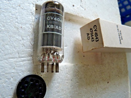 CV4043 6BW6 6061 Brimar Date Valve Tube New Old Stock 1pc D18C | eBay