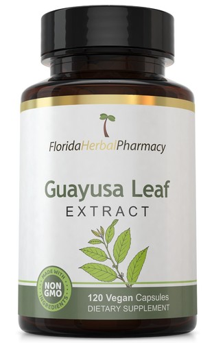 Guayusa Leaf Extract Focus, Memory Improvement Capsules 10:1 (120 ...