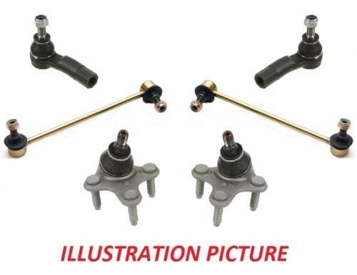 VAUXHALL VECTRA B 95-01 FRONT 2 BALL JOINTS +2 LINKS + 2 OUTER TRACK ...