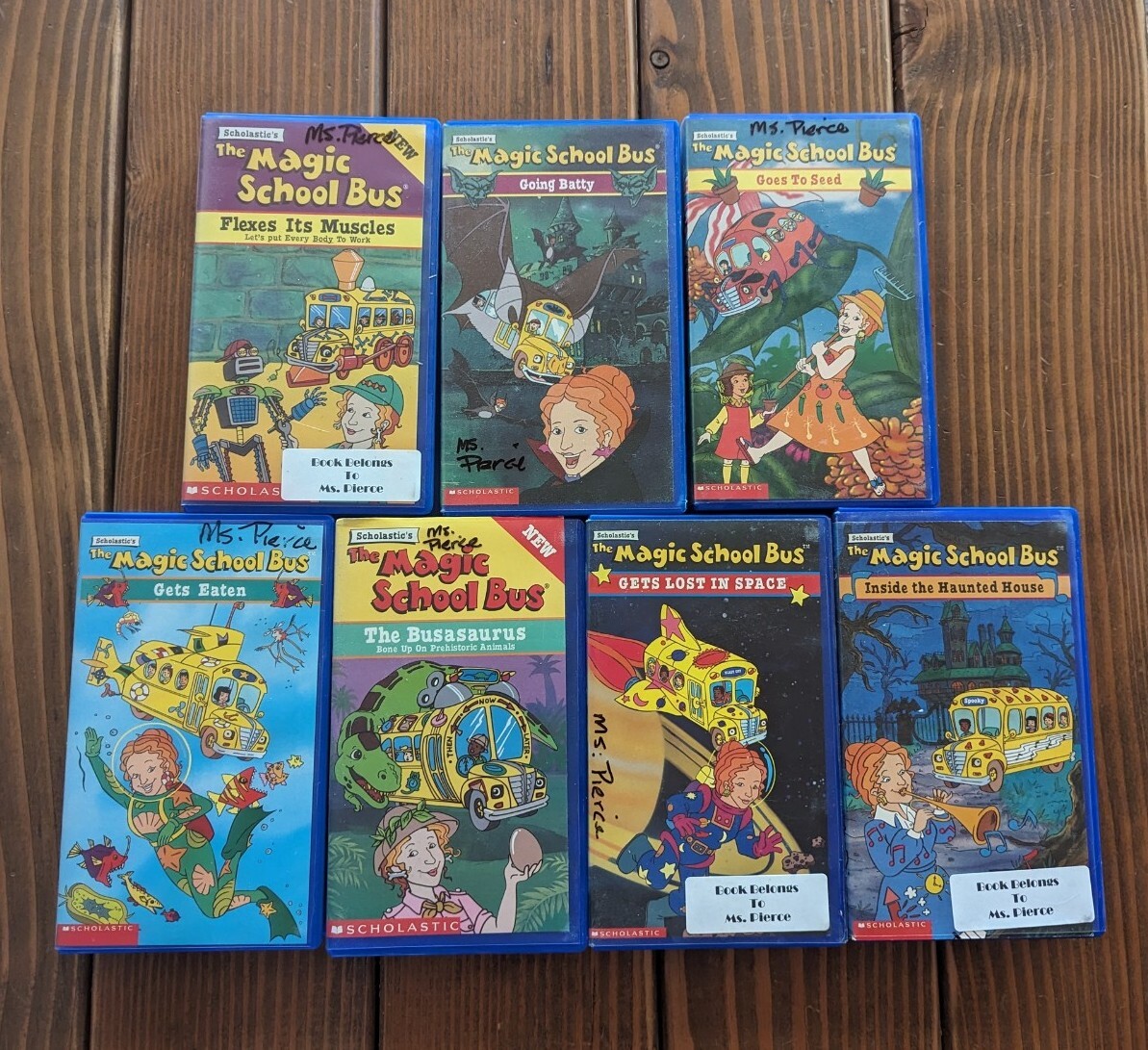 El Autobús Mágico Va A Seed Vhs Vintage Magic School Bus Goes To