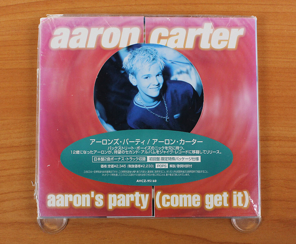 Aaron Carter - Aaron's Party (Come Get It) CD (Japan 2000 Jive) AVCZ ...