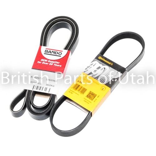 Land Range Rover Sport LR4 Serpentine Belts Primary Secondary V8 5.0L ...