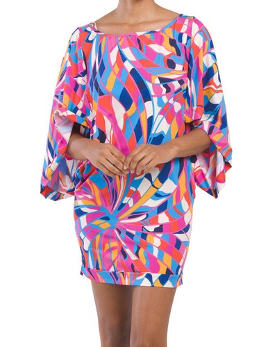TRINA TURK Tunic Dress RIO size Medium ($152) NWT Swim Cover Up Resort ...
