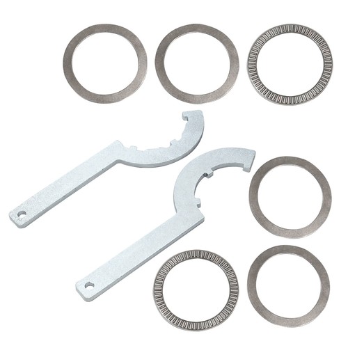 Silver Coil-Over Spring Thrust Bearings,Washers Kit , Spanner Wrenches ...