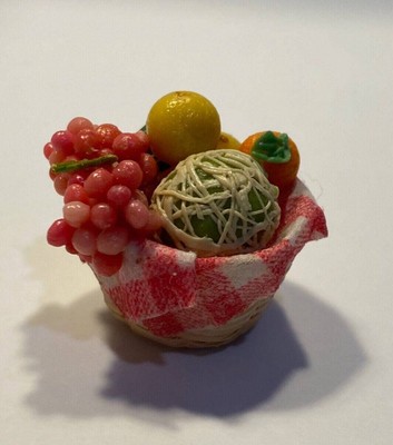 Dollhouse Miniature Fruit Bowl C - Handcrafted | eBay