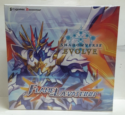 English Shadowverse EVOLVE BP03: Flame of Lævateinn Booster Box NEW ...