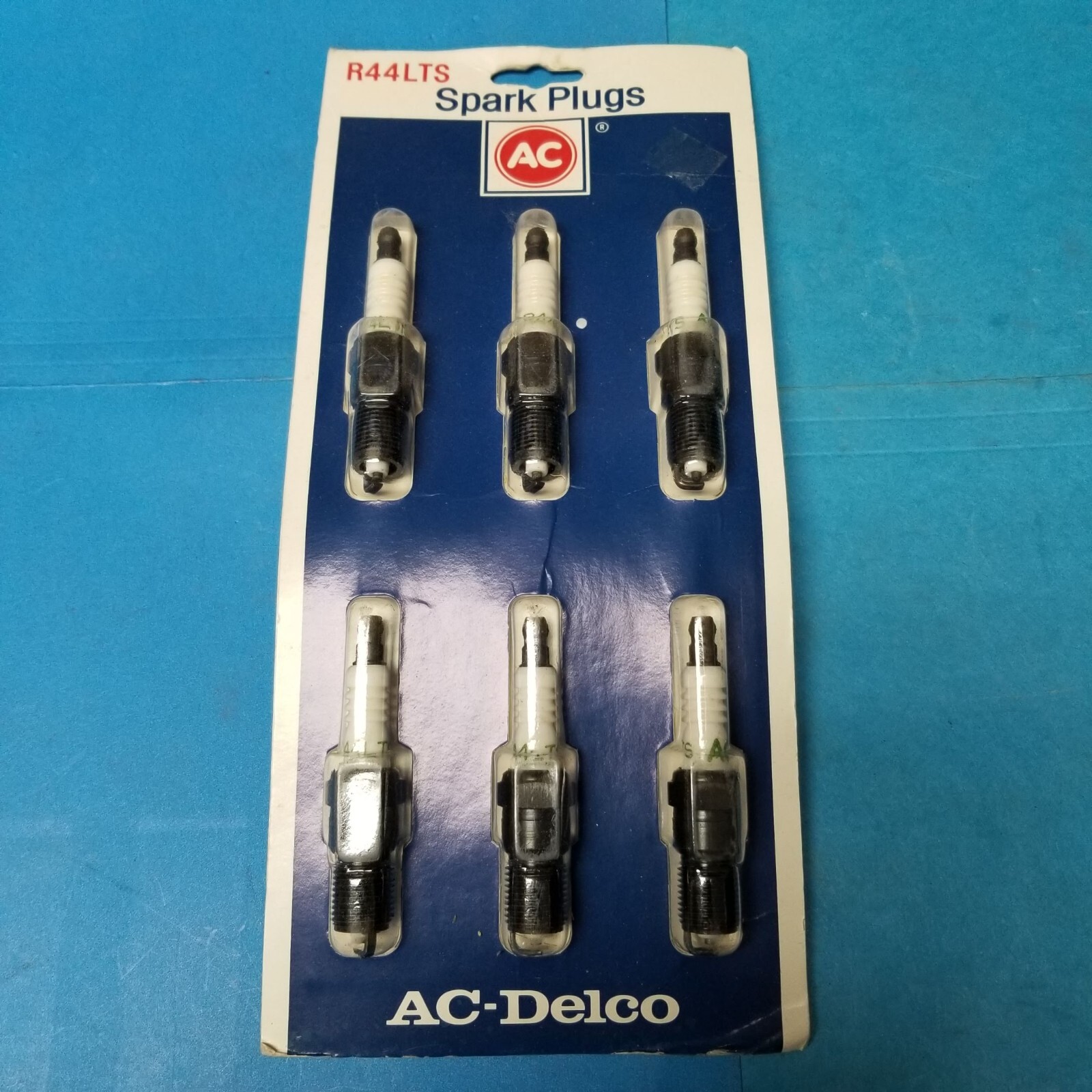 Pack Of 6 Vintage AC Delco Spark Plugs R44LTS | eBay