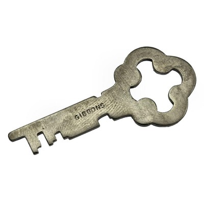 GIBBONS NC818 Flat Steel Key with CRUCIFORM Bow 2" - Vintage Key - ref ...