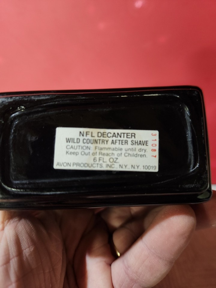 Vintage Avon Green Bay Packers Wild Country 6 Oz Aftershave Bottle NFL ...