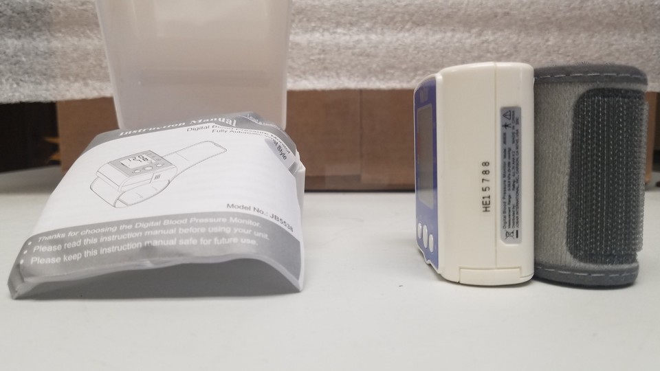 Jobar Wris Tech Blood Pressure Monoter JB5538 | eBay