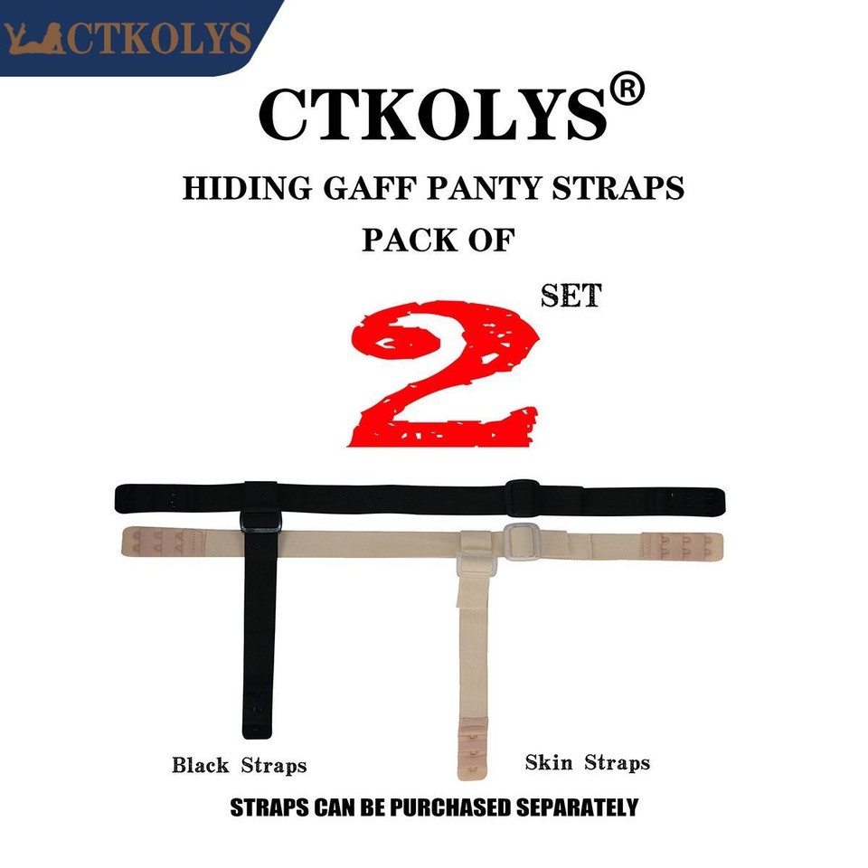 CTKOLYS Silicone Fake Vagina Panties Realistic Hiding Gaff Penetratable ...