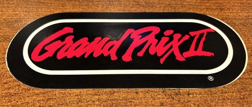 Vintage WRIF 101 FM Detroit rock radio Grand Prix two bumper sticker | eBay