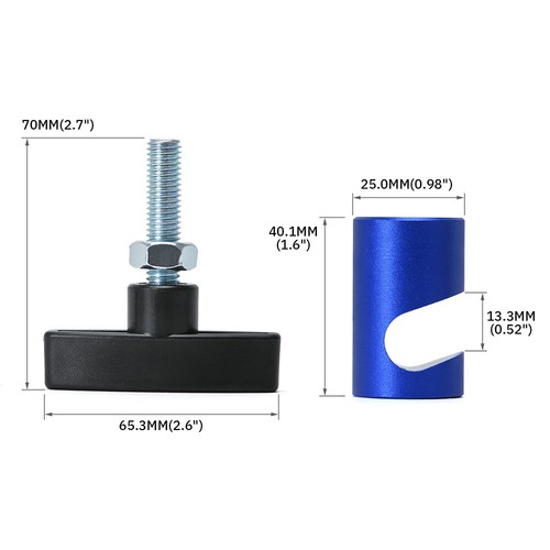 Support Clamp Shock Automotive Hood Lift Rod Tool Prop Strut Stopper ...