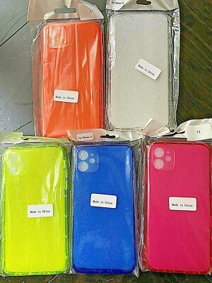 iPhone 11 And 11 Pro Neon Fluorescent Clear Soft TPU Case | eBay