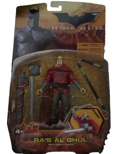 Ra's Al Ghul Variant Batman Begins Movie Action Figure Mattel NEW 2005 ...