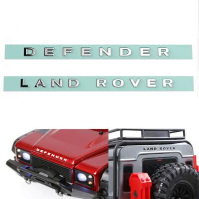 Decal Logo Adhesives Metal Sticker for TRX-4 RC 4WD D90 D110 | eBay