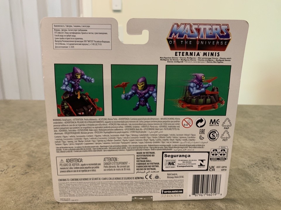 Eternia Minis SKELETOR + ROTON Masters of the Universe Origins MOTU ...
