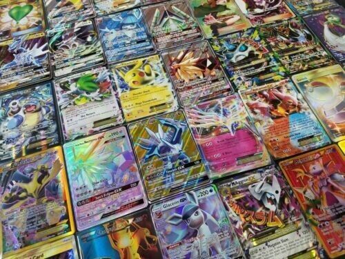 100 Pokemon Card Bundle Lot - AUTHENTIC CARDS - GX/V/EX GUARANTEED ...