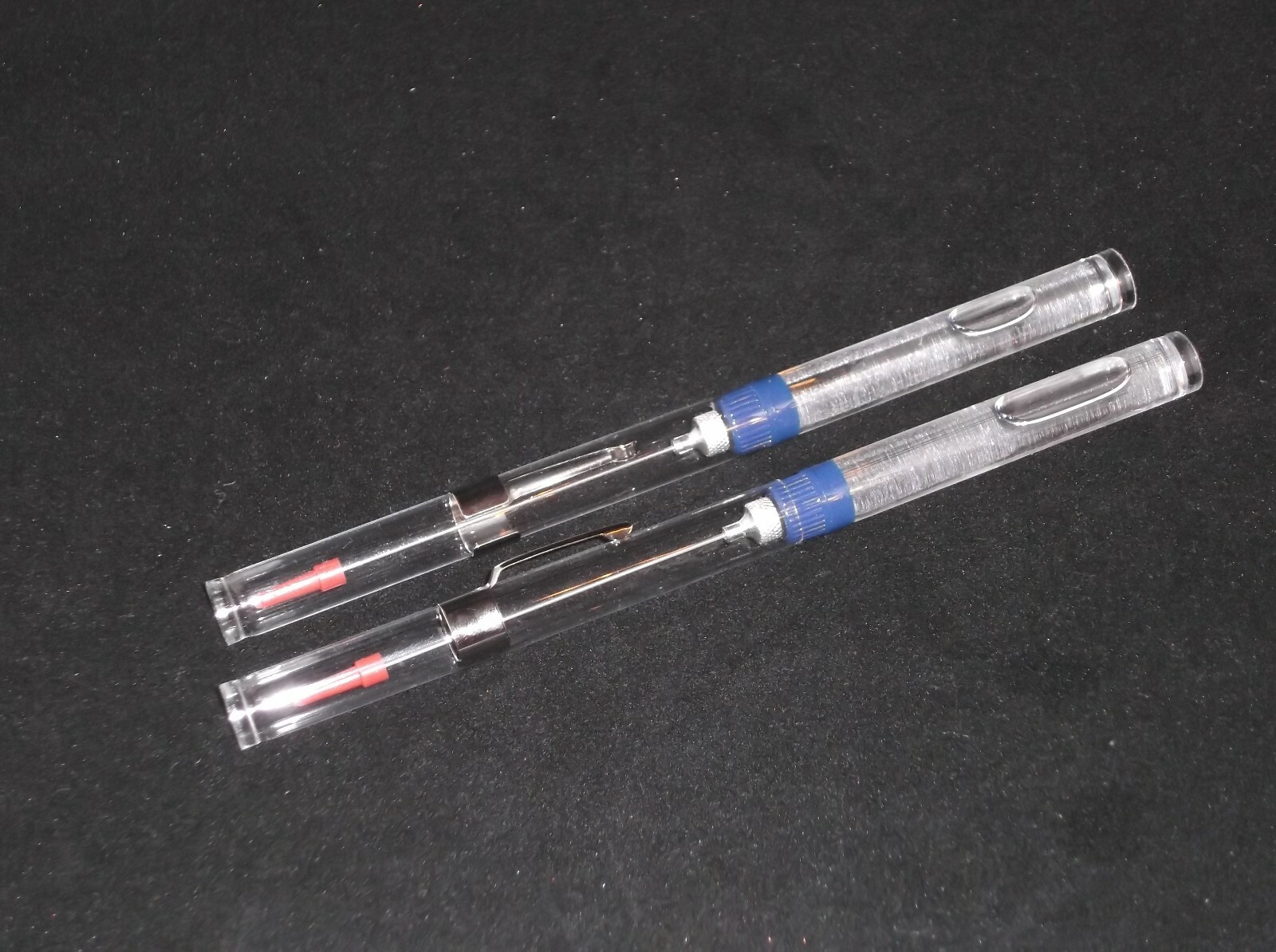 2 pcs. Precision Pinpoint refillable oiler pen w/oil-3 1/4" needle ...