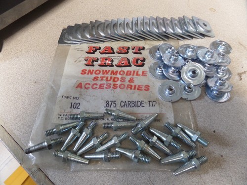Fasttrac Fast Trac Snowmobile Track .875 Stud Wedges w/ Carbide Tip 102 ...