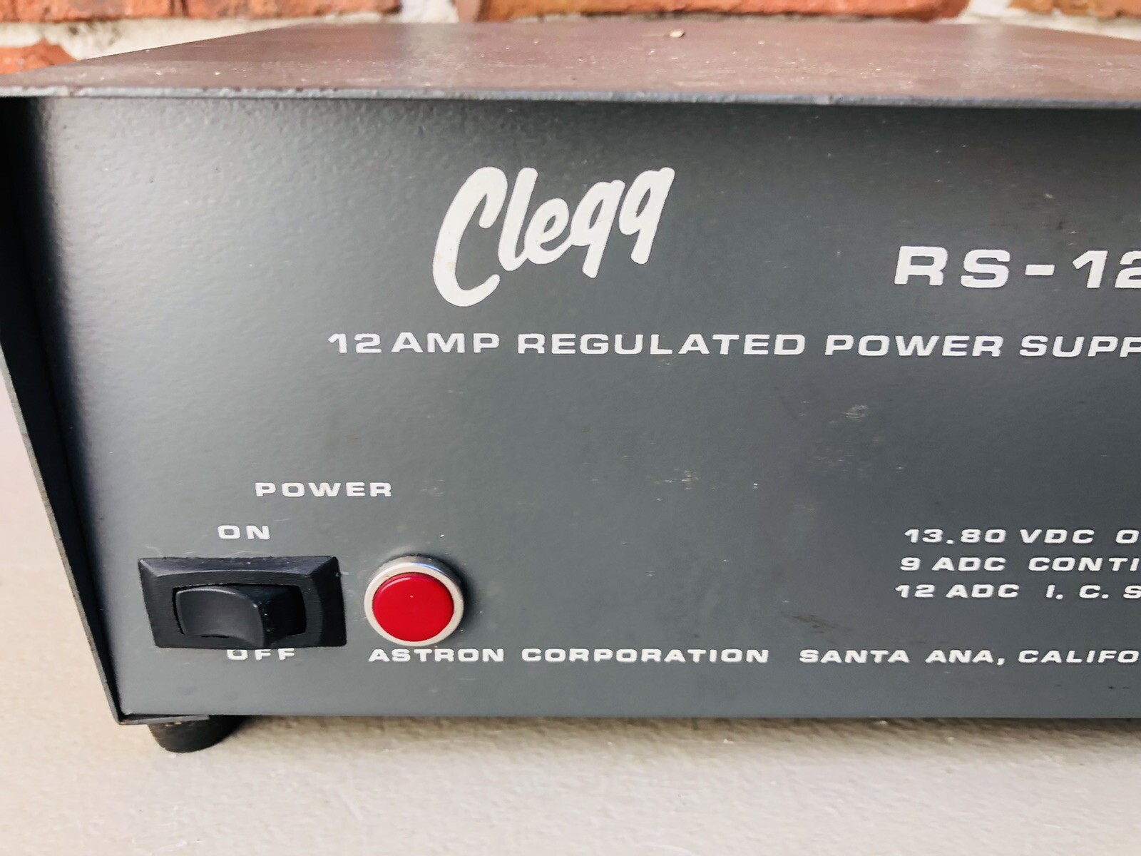 Astron Clegg RS-12A 12 AMP Power Supply | eBay