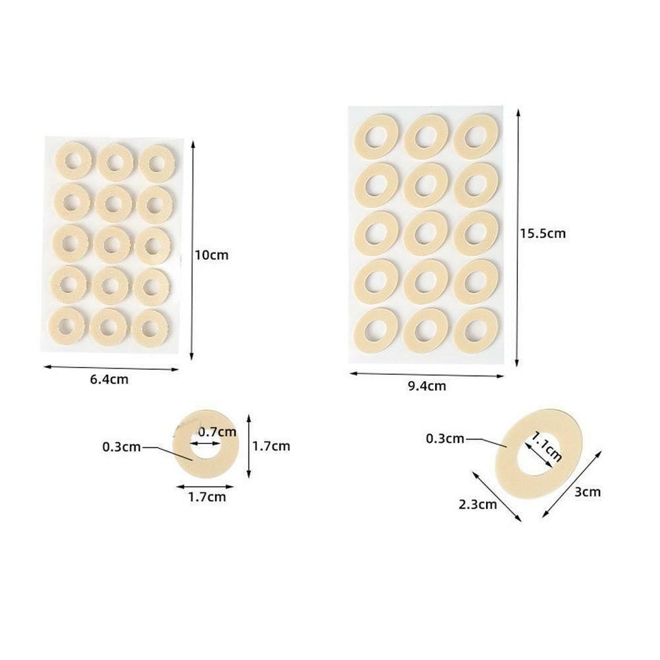 Gel Silicone Corn Cushion Instant Pads Plaster Shoes patch Foot Toes ...