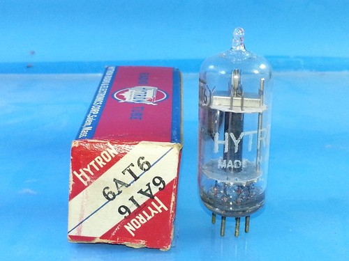 CBS HYTRON 6AT6 VACUUM TUBE SINGLE 1 PCS ABSOLUTELY NOS NIB | eBay