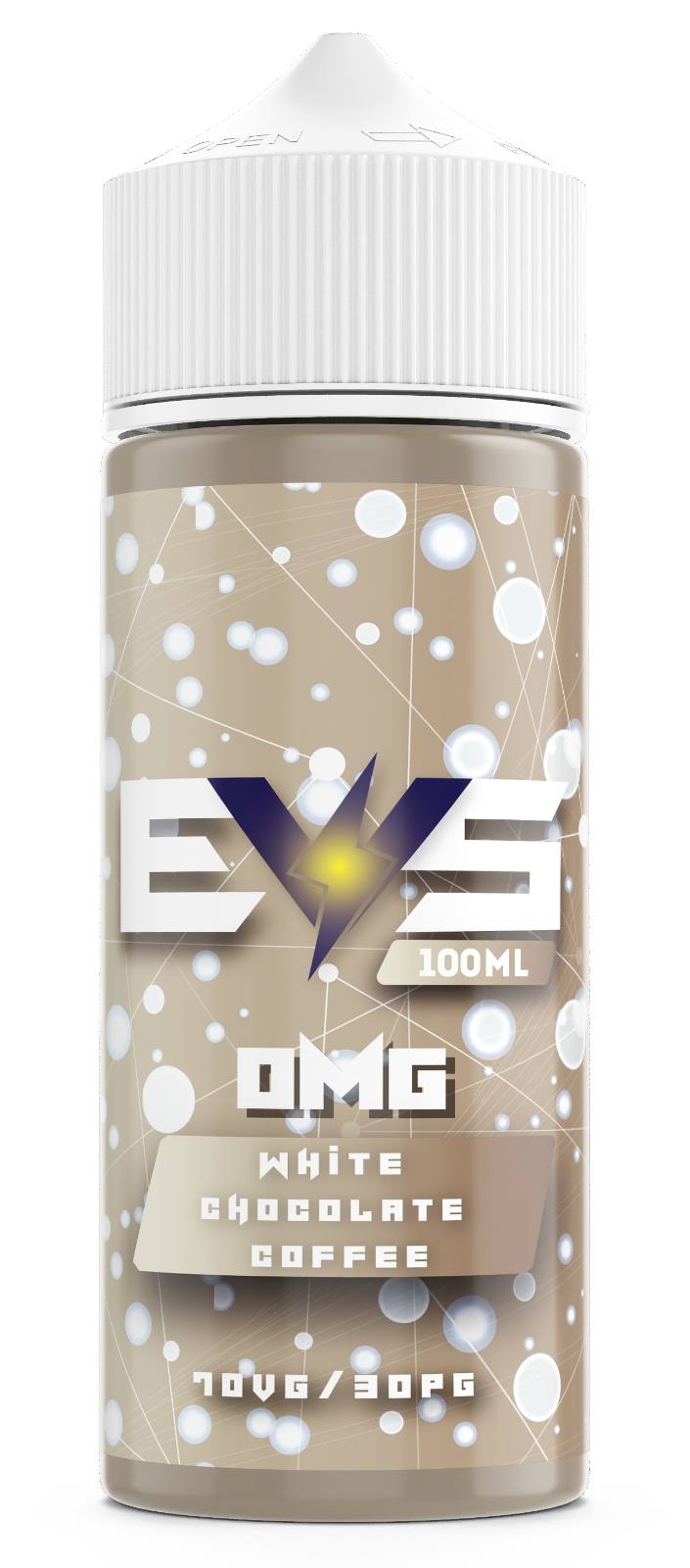 100ml E Liquid EVS Premium 0mg No Nic Vape Juice Vintage Elux Flavour ...