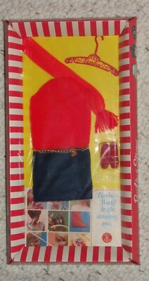 Barbie and Stacey #1478 Shift Into Knit 1969 NRFB great condition, w ...