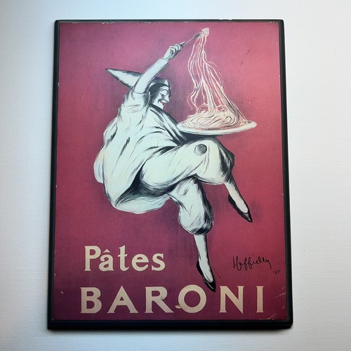 Decoupage Italian Advertising Pates Baroni by Leonetto Cappiello 1921 ...