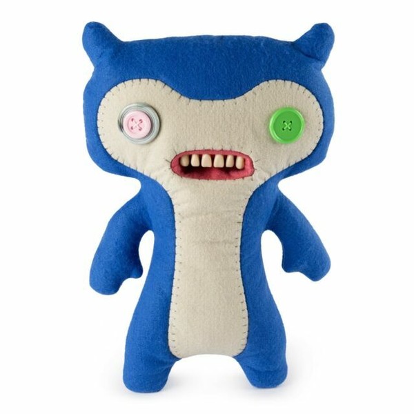 Spin Master Fuggler Funny Ugly Monster Fuzzy Blue Tan Teeth 12in RARE ...