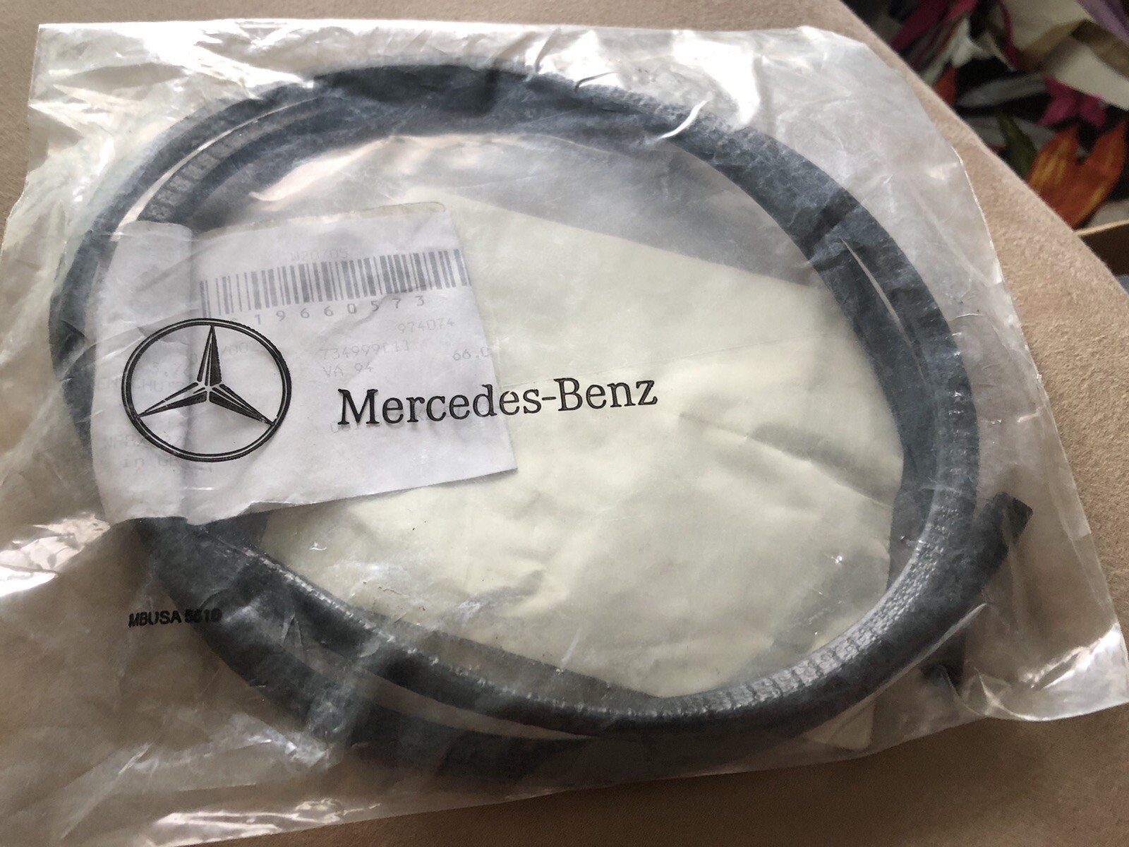 Instrument Panel Bracing Edge Guard Genuine MERCEDES - A0019877625 for ...