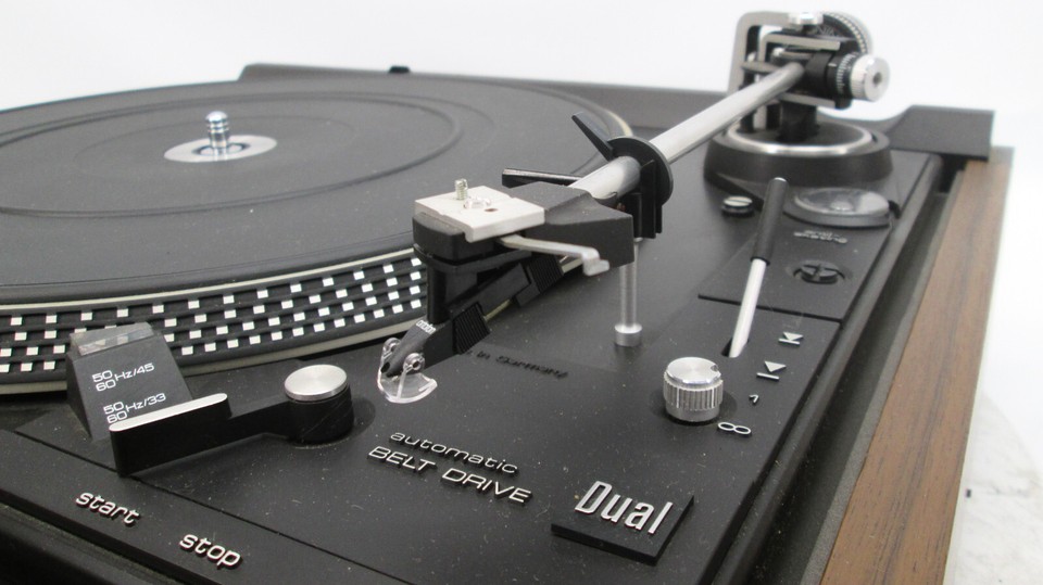 DUAL Model 1264 Automatic Belt Drive Turntable Record Player + Ortofon ...