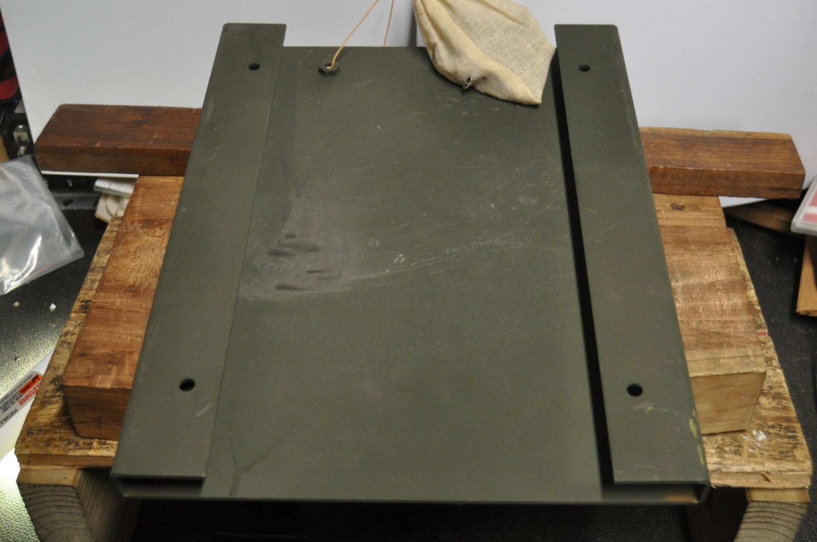 Military SC-D-48735 Truck Radio Mount Sponson Plate NSN 5820-00-875 ...