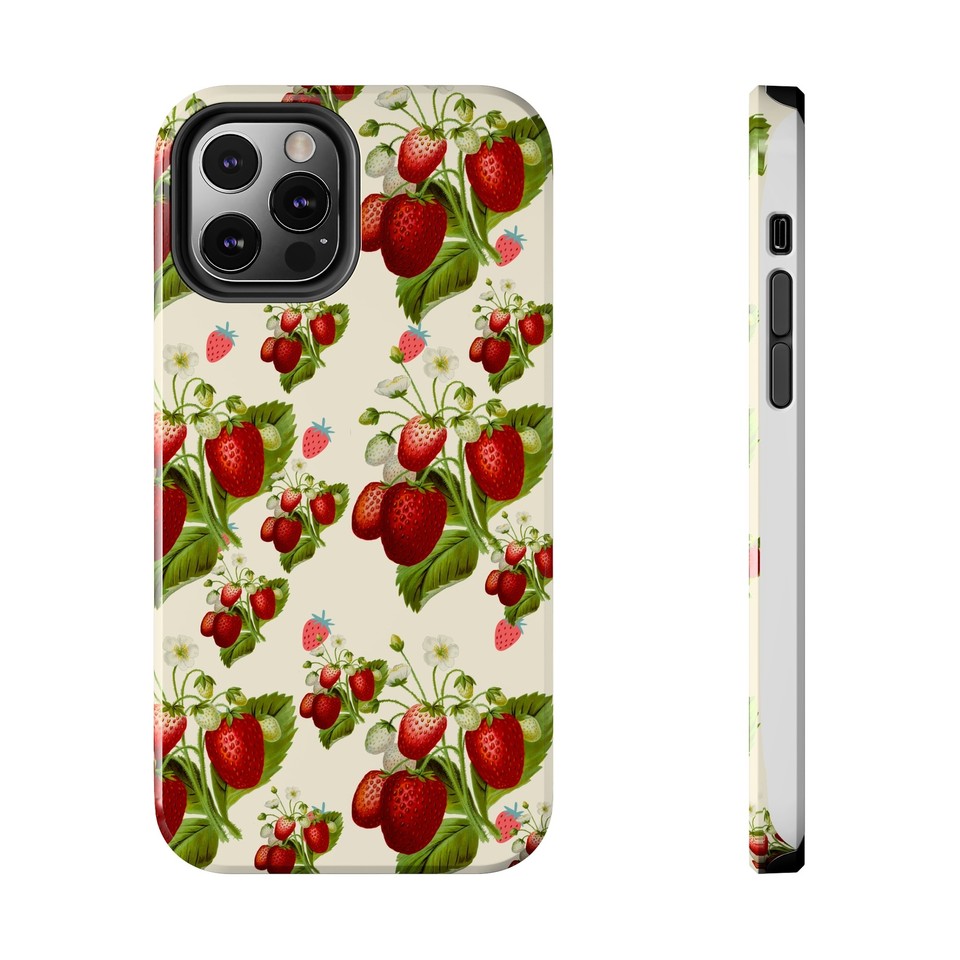 Cute Strawberry Phone Case, Summer Phone Case, Fruit Phone Case, Mom ...