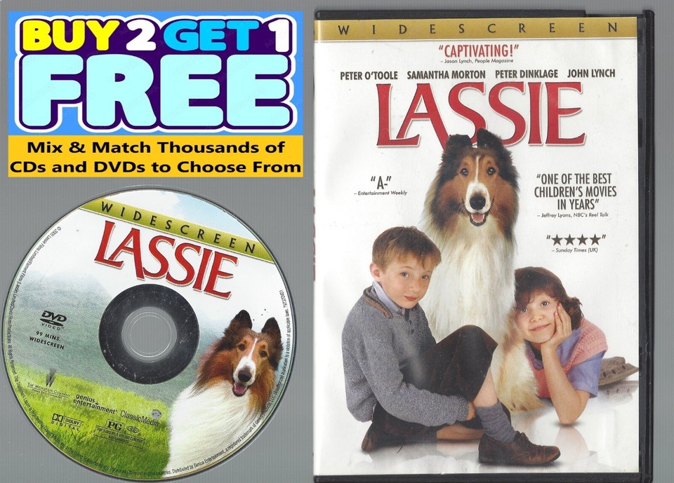 Lassie (DVD, 2006, Widescreen) Peter Dinklage Family Classic Disc ...