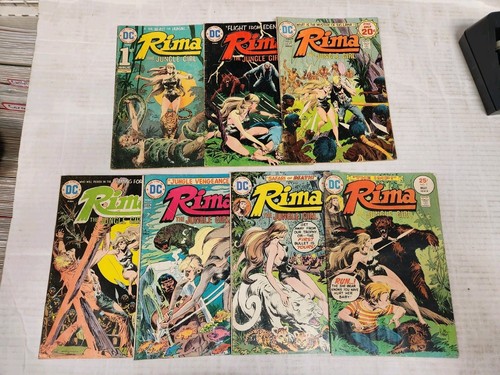 Rima The Jungle Girl 1-7 Complete Series 1st Appearance DC 1974 34 | eBay
