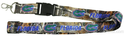 University of Florida Gators Camo Lanyard Keychain Double Sided ...