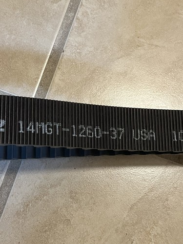 NEW Gates 14MGT-1260-37 Poly Chain GT2 Belt Polychain USA timing | eBay
